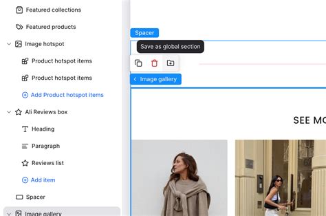 Global Sections Weaverse