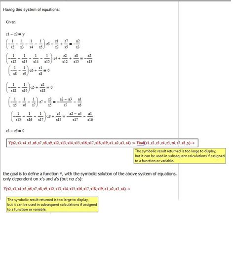 Solving Systems Of Equations Matlab Symbolic Tessshebaylo