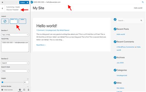 How To Add A Top Bar In Astra Theme Without Css Code