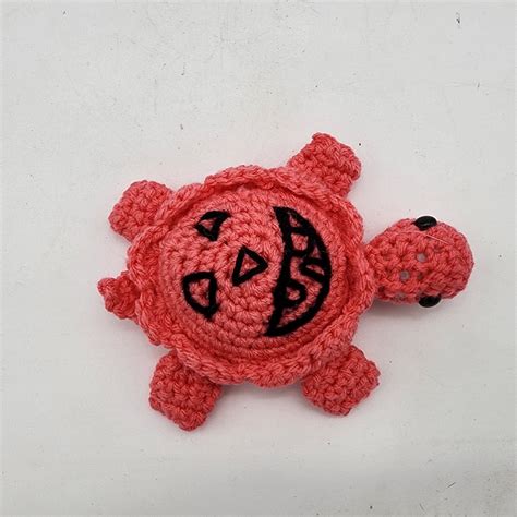 Hand Crocheted Turtle Jack O Lantern Niche Lady Shop