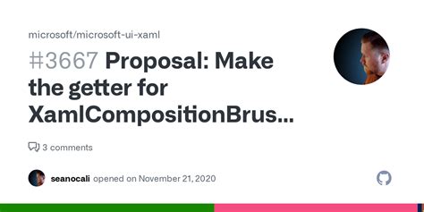 Proposal Make The Getter For Xamlcompositionbrushbasecompositionbrush Public · Issue 3667