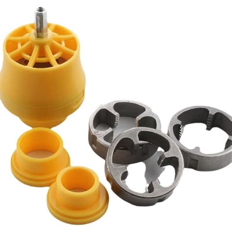 Drill Pvc Thread Maker Tool Electric Drill Compatible Pvc Pipe Threader Kit Pipe Tap Die Set