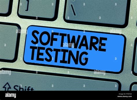Text Sign Showing Software Testing Conceptual Photo Investigation
