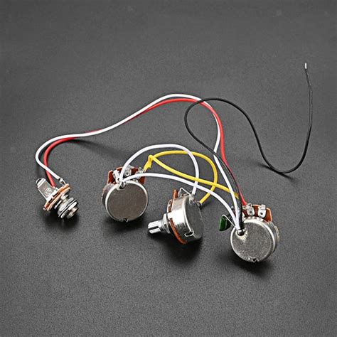 Guitar Potentiometer Complete Circuit Wiring Audio Volume 2v1t Guitar Wiring £8 77 Picclick Uk
