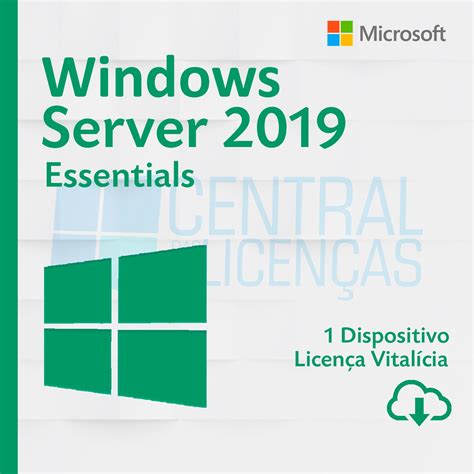 Windows Server 2019 Essentials Ultra Licenças