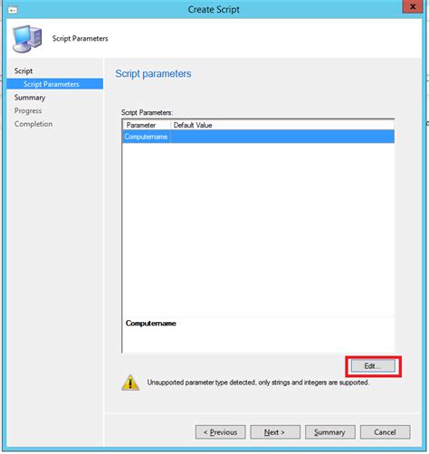 configmgr technical preview 1710 run script update