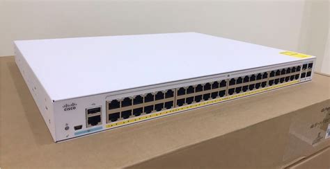 Cisco Cbs350 Managed 48 Port Ge Full Poe 4x1g Sfp Cbs350 48fp 4g Eu
