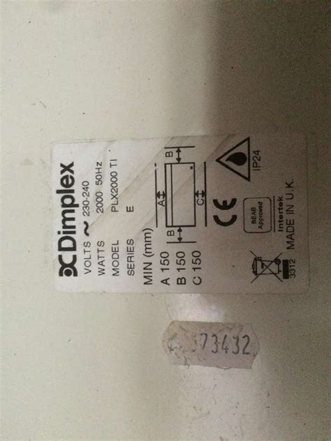 Freelywheely Dimplex Electric Radiator