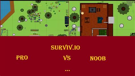 Surviv Io PRO VS NOOB YouTube Surviv Io PRO VS NOOB YouTube