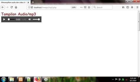 Cara Menampilkan Audio Dan Video Dengan Html Inwepo