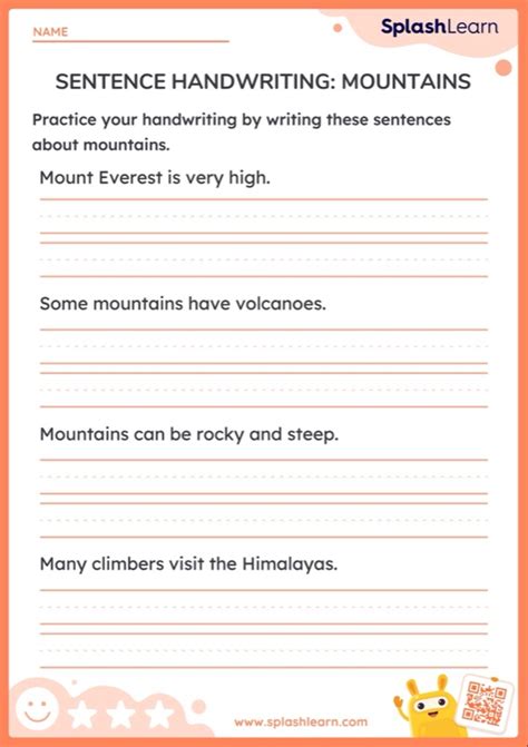 Handwriting Worksheets For Rd Graders Online Worksheets Library
