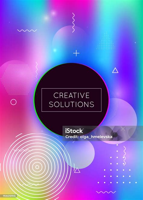 현대적인 질감 빛나는 깃발 사이언스 도트 트렌디 플라이어 네온 디자인 부드러운 무지개 빛깔의 구성 디지털 유체 바이올렛 테크 배경입니다 블루 모던 텍스처 0명에 대한 스톡