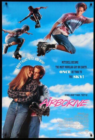 Airborne 1993 Original One Sheet Movie Poster Original Film Art Vintage Movie Posters