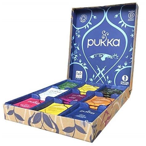 Pukka Herbs Tea Selection T Box Collection Of Organic Herbal Teas