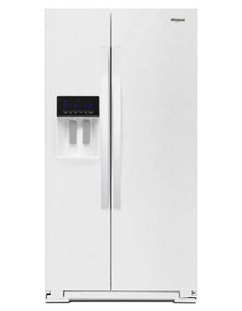 Whirlpool 21 Cu Ft 36 Inch Wide Counter Depth Side By Side Refrigera