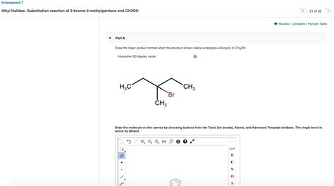 Solved A Review Constants Periodic Table Part A Draw The