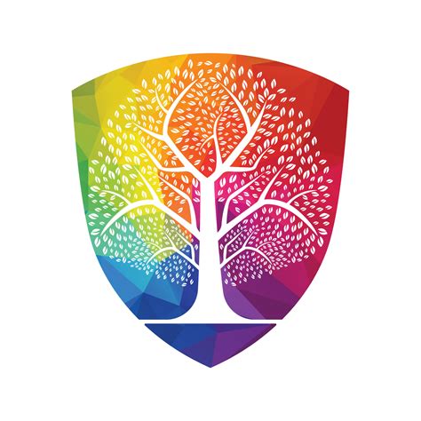 Heavy Green Tree Vector Template Design Tree Vector Design Vector Art At Vecteezy