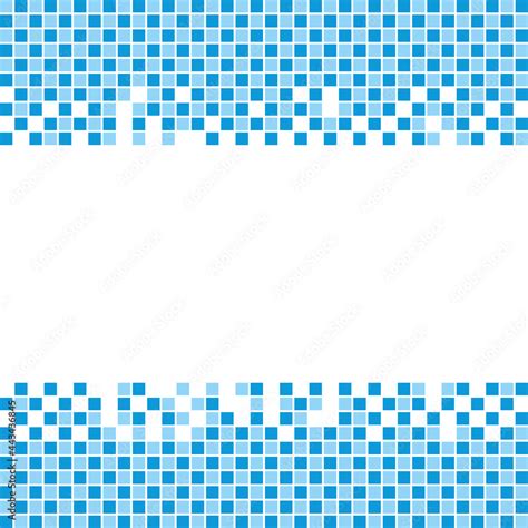 Blue Mosaic Background With Space Text Vector Backdrop Stock Vector Adobe Stock