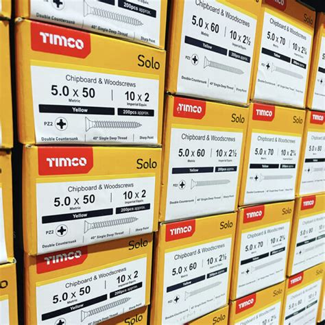 Timco 10k Bulk Solo Screw Pack Deal Online Fixings