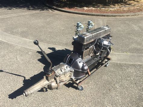 1954 Chevy 235 Fully Rebuilt Complete Engine With T5 5spd Trans The H A M B