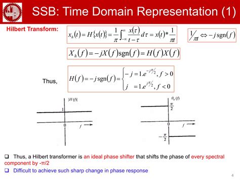 Single Sideband Suppressed Carrier Ssb Sc Pptx