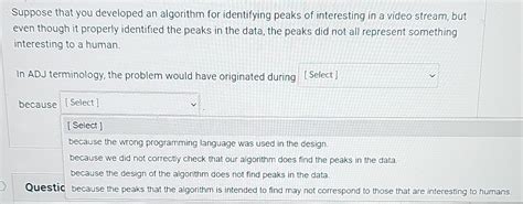 Solved Suppose That You Developed An Algorithm For Chegg Com