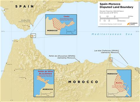 Spanish Land Borders