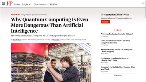 Why Quantum Computing Is Even More Dangerous Than Artificial