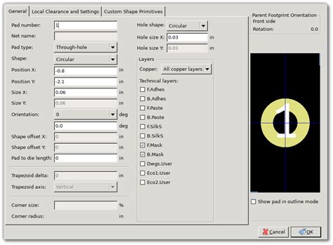 Creating Custom Footprints For Kicad