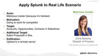 Splunk Discovery Milan Intro To Security Analytics Methods PPT