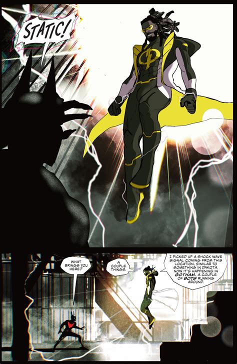 [comic Excerpt] Batman Beyond And Static Beyond Milestone 30th Anniversary Special 1 R Dccomics