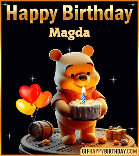 🎉 Happy Birthday Magda  🎂 Funny And Personalized Animated Wishes