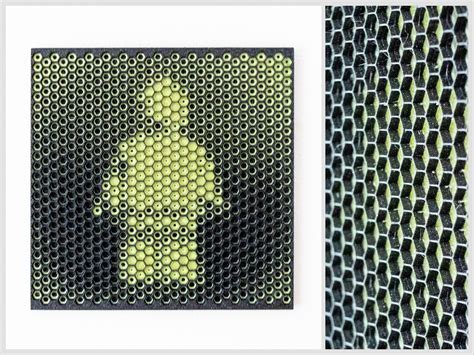 hex cell art standing mining colored layers no multi material