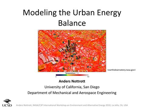 Ppt Modeling The Urban Energy Balance Powerpoint Presentation Free