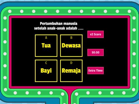 Latihan Soal Materi Pubertas Kelas 6 Gameshow Quiz