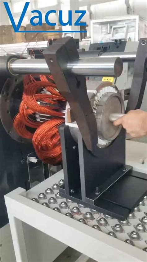 Fully Automatic Induction Motor Stator Coil Insertion Wire Lacing Bonding Binding Machine