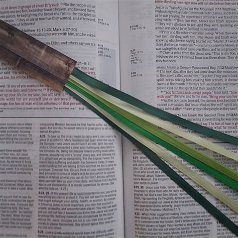 Scripture Ribbon Bookmark Etsy
