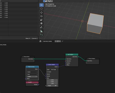 how do i rotate an object around local axis in geo nodes animation
