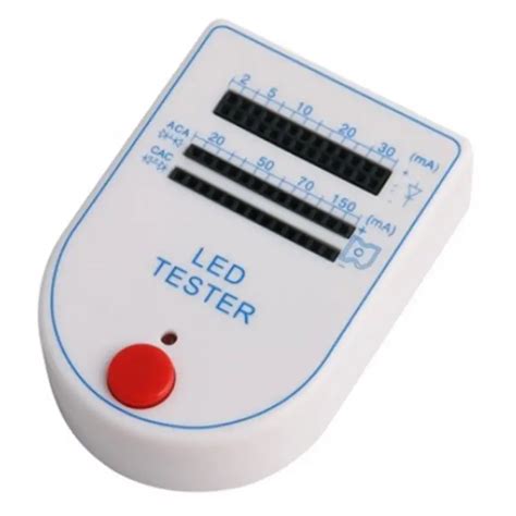 Mini Handy 2 150mA LED Test Box Tester For Light Emitting Diode Lamp Bulb LEO In Battery Testers