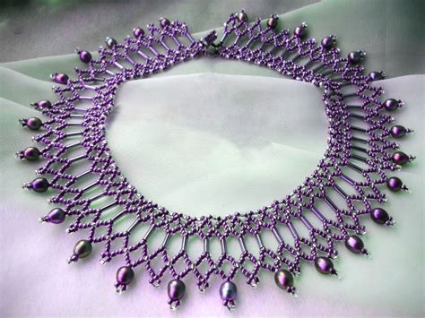 Seed Bead Necklace Designs At Janelle Mayo Blog