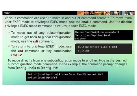 Basic Switch And End Device Configuration CCNA Module PDF