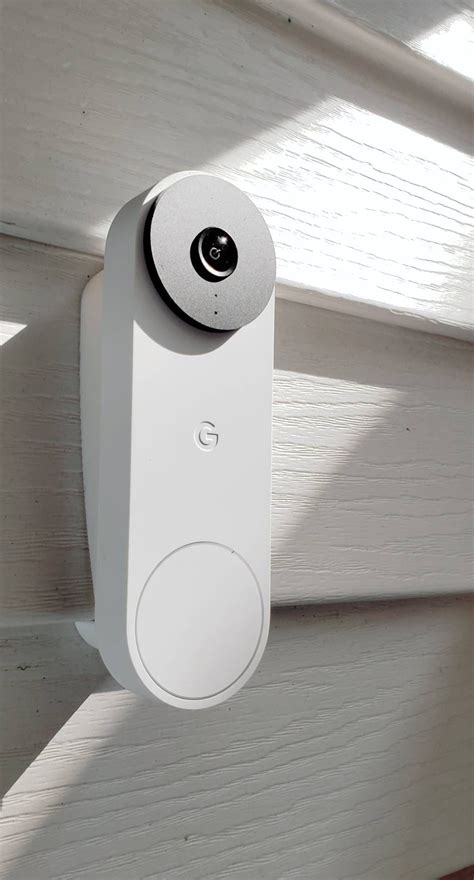 Google Nest Wired 2nd Gen Doorbell Vinyl Board Siding Etsy