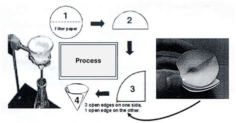 Folding Filter Paper Diagram Quizlet