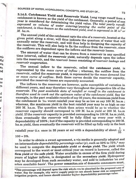 Reservoir Yield Pdf