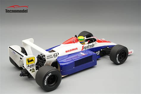 Modèle Réduit Toleman F1 Tg184 Hart Turbo N 19 3rd British Gp With