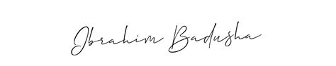 89 Ibrahim Badusha Name Signature Style Ideas Professional E Sign