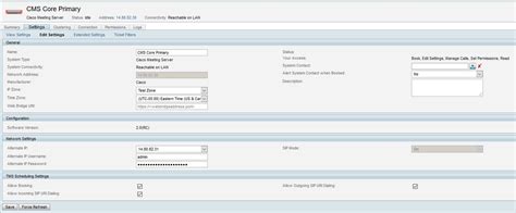 Cisco Meeting Server Acano Tms Integration And Scheduling Api Guide
