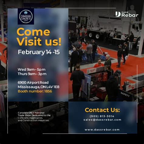 Dass Rebar On Linkedin Canadianconcreteexpo Cce24 Dassrebar