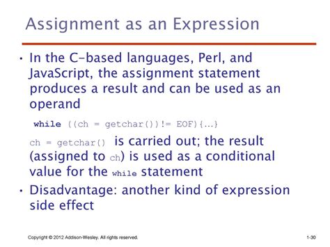 Expressions And Assignment Statements Ppt Download
