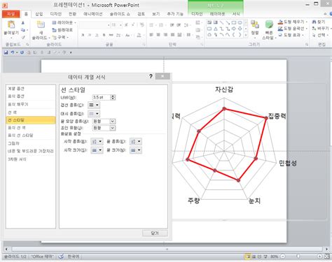 Ppt강의 202 방사형 그래프 활용 자기소개 Ppt 만들기 Ppt 디자인 네이버 블로그